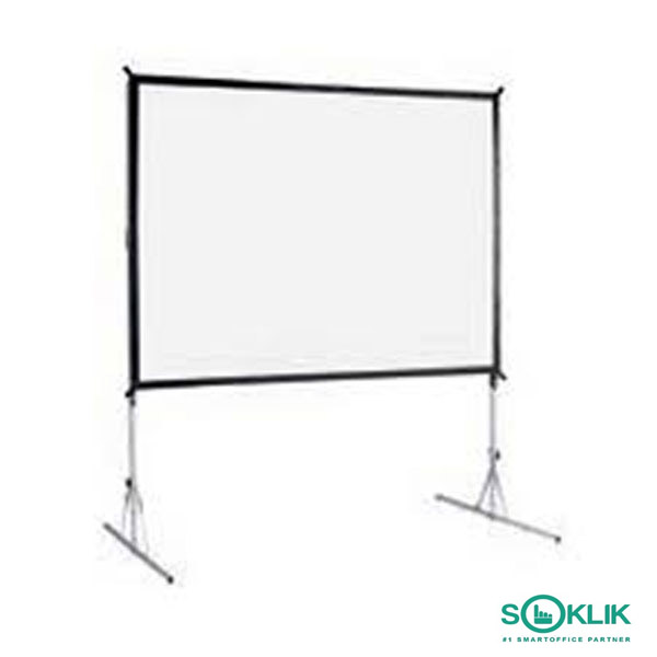 JUAL BRITE Screen Projector Fastfold [FAS-4030FR] 200" Diagonal