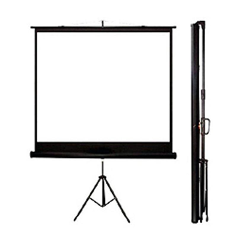 Layar Proyektor Tripod Screen 84” ukuran 213x213cm