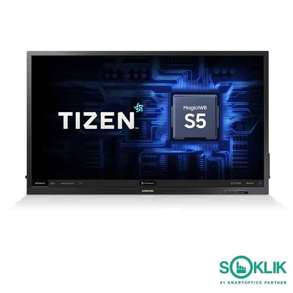 JUAL Smartboard Samsung Interactive Board QB75N-W + Mobile Bracket